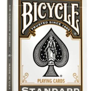 Bicycle Black Playing Cards, Standard Index, 1 Deck