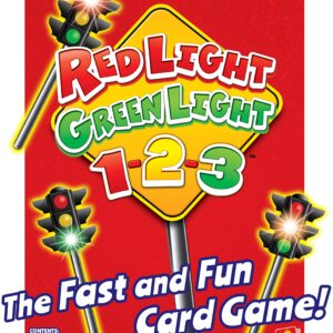 Red Light, Green Light, 1-2-3 - Card Game for Ages 5 and Up