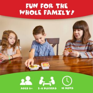 Red Light, Green Light, 1-2-3 - Card Game for Ages 5 and Up