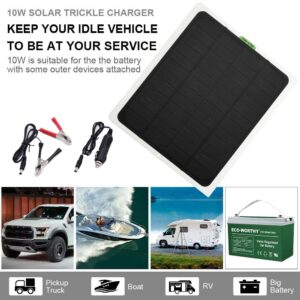 20W Portable Solar Panel, Mini Solar Panel with USB Port, IP65 Waterproof Monocrystalline Silicon Cells, Solar Panel Kit for Outdoor Camping Hiking Compatible with iPhone iPad