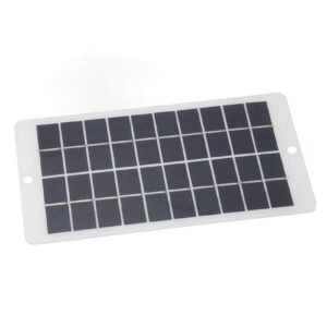 solar panel, 10w 5v solar panel type c output portable solar panel for phone charging security monitoring