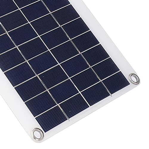 8W Monocrystalline Silicon Solar Panels with 10A Controller Portable Solar Panel Kit for RV Ship Camping 8W Monocrystalline Silicon Solar Panels for Family