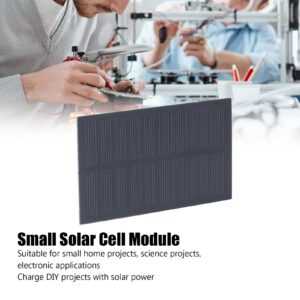 Small Solar Panel Monocrystalline Silicon Portable Solar Cell Module for 3.7V Batteries Charging 1W 5V Small Solar Panel Monocrystalline Silicon for Family