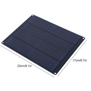 Portable Solar Charger, Solar Panel, Waterproof 10W, Environmental , Convenient Hiking for Outdoor Cycling