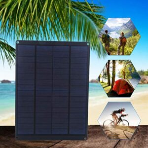 Portable Solar Charger, Solar Panel, Waterproof 10W, Environmental , Convenient Hiking for Outdoor Cycling