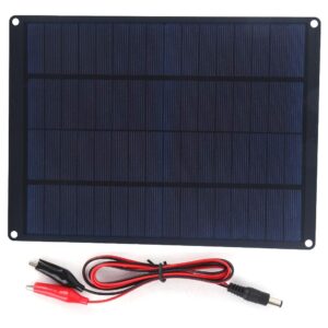 Solar Panel, Portable Solar Charger, Environmental Lightweight 10W Camping for Outdoor Cycling Travel Hiking