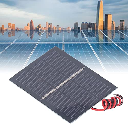 0.65W 1.5V Solar Panel, Portable Solar Panel Windproof Solar Charger Epoxy Charger Kit Compact Solar Cell Module for DIY Outdoor Camping RV Trip