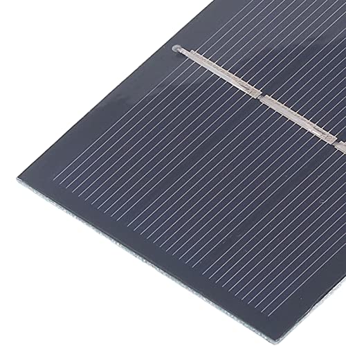 0.65W 1.5V Solar Panel, Portable Solar Panel Windproof Solar Charger Epoxy Charger Kit Compact Solar Cell Module for DIY Outdoor Camping RV Trip