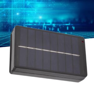 1W 4V Solar Battery Charger, Portable Solar Power Bank Solar Panel Charger Solar Powered Battery Charger & Maintainer for AA AAA Batteries