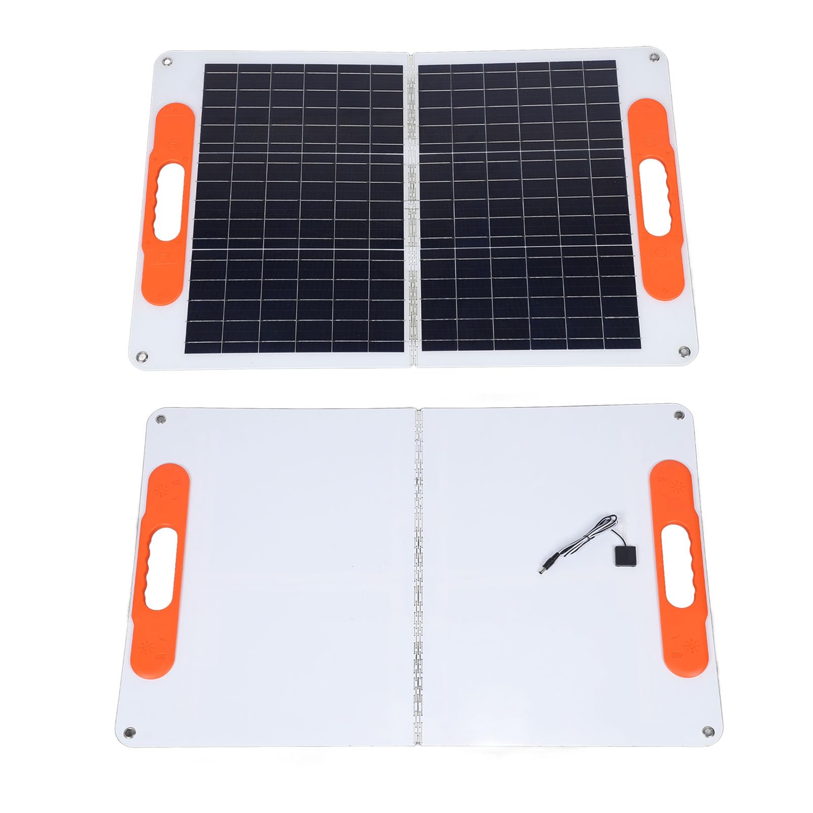 Portable Solar Panels, Folding DC Port Solar Panel Charger for Mobile Power Station RV Camping Off Grid