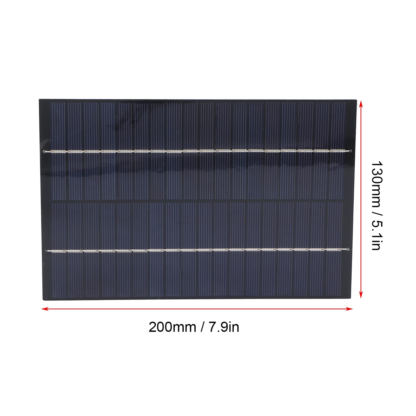 4.2W 18V Polysilicon Solar Panels Portable Polysilicon Solar Panel for Low Power Appliances 4.2W 18V Polysilicon Solar Panels for Family