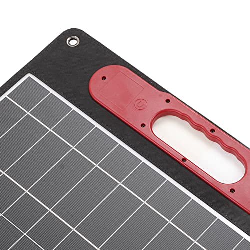 Portable Folding Solar Panel 100W Folding Number Electric Vehicle Rv Outdoor Car Ipx4 Controller Photovoltaic Charging for SemiFlexible Generating Panel Monocrystalline Solar