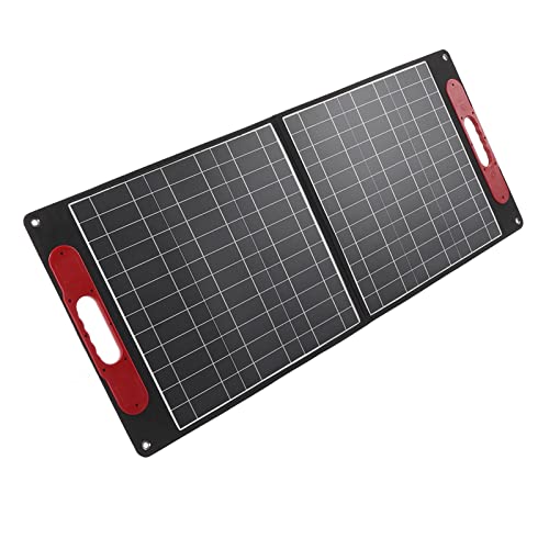 Portable Folding Solar Panel 100W Folding Number Electric Vehicle Rv Outdoor Car Ipx4 Controller Photovoltaic Charging for SemiFlexible Generating Panel Monocrystalline Solar