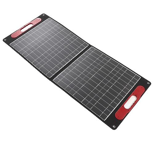 Portable Folding Solar Panel 100W Folding Number Electric Vehicle Rv Outdoor Car Ipx4 Controller Photovoltaic Charging for SemiFlexible Generating Panel Monocrystalline Solar