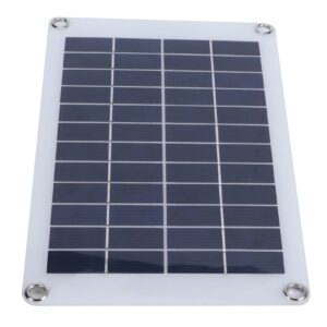 10W 18V Solar Panel Kit Portable Polysilicon Solar Panel with 10A Solar Controller for Car Automobiles RVs Ships 10W 18V Solar Panel Kit for Family