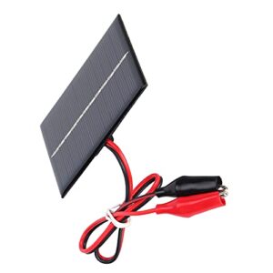 0.6w 6v solar panel module portable diy polysilicon solar for lights 3.7v battery 0.6w 6v solar panel module for family