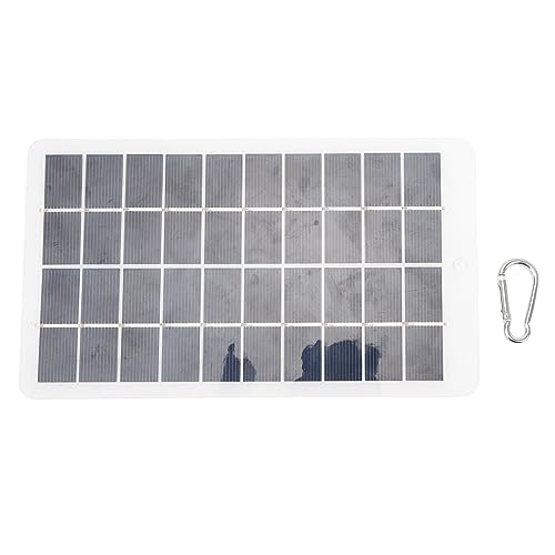 Solar Panel, Portable Solar Panel High Efficiency Wide Compatibility 4W 5V for Appliances