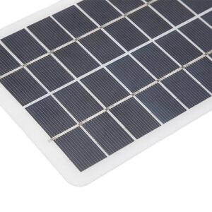 Solar Panel, Portable Solar Panel High Efficiency Wide Compatibility 4W 5V for Appliances