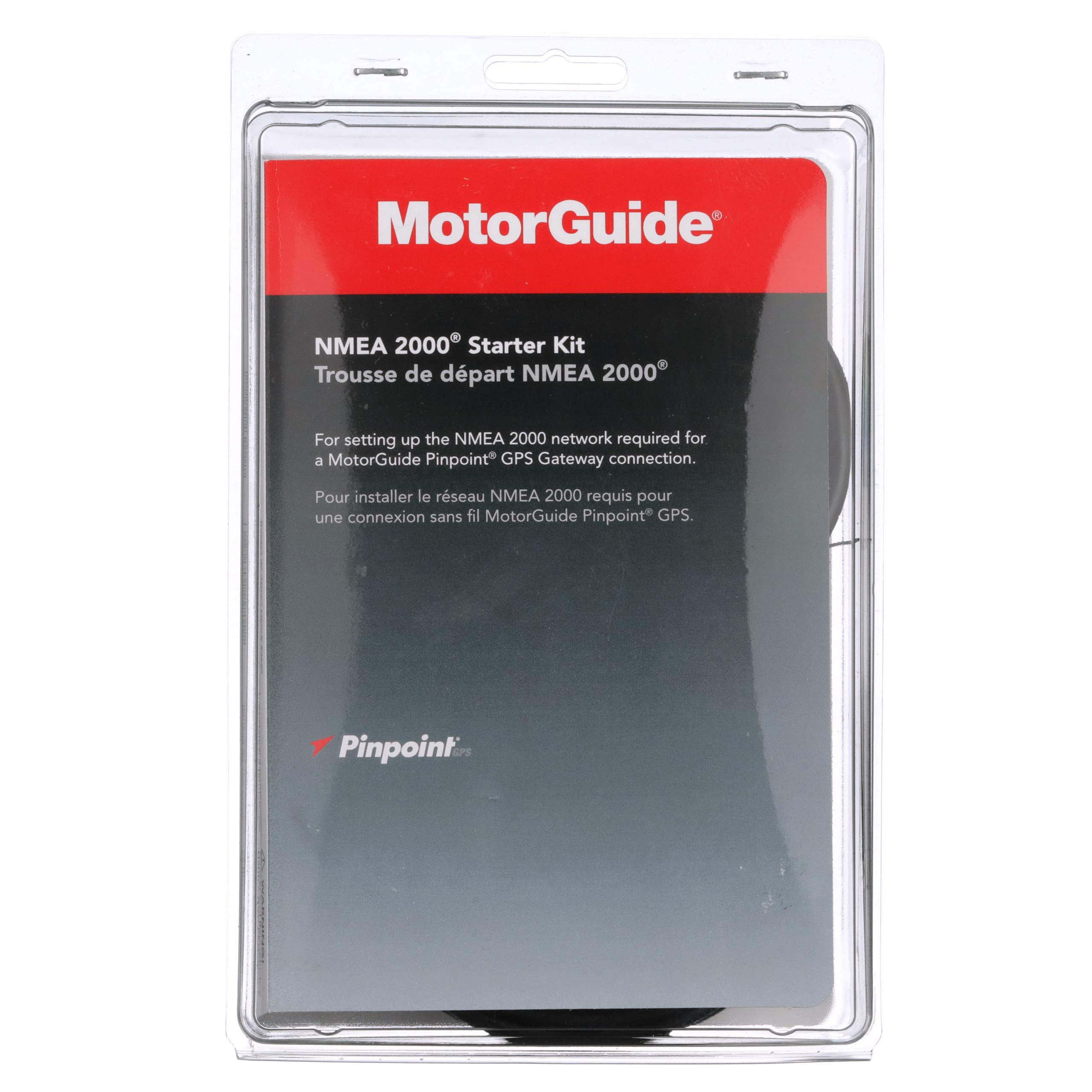 MotorGuide Pinpoint GPS NMEA2000 Starter Kit, Black