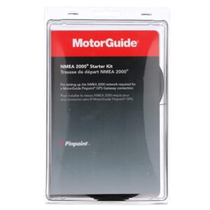 MotorGuide Pinpoint GPS NMEA2000 Starter Kit, Black