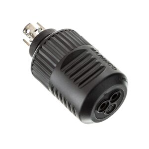 motorguide 8m0092065 trolling motor replacement plug — medium duty, use with 16- to 8-gauge wire, connects with receptacle