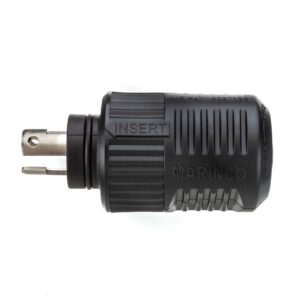 MotorGuide 8M0092065 Trolling Motor Replacement Plug — Medium Duty, Use with 16- to 8-Gauge Wire, Connects with Receptacle