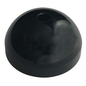 bob's machine 312-200001 prop nut for motorguide trolling motors - gloss black