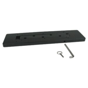 motorguide black removable mounting plate marine , boating equipment