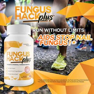 Fungus Hack Plus Probiotic Internal Fungus Fighter - Antifungal Probiotic - Nail fungus treatment - This Toe Fungus Treatment Is Designed To Balance Probiotics To Help Fight Off Fungus