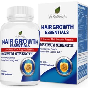 Vie Naturelle Hair Vitamins for Faster Hair Growth with 29 Vitamins for Women & Men - Hair Pills - Hair Vitamin Supplements for Hair Loss Treatments for Women & Men (90 Capsules)