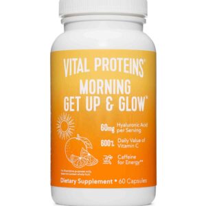 Vital Proteins Morning Get Up & Glow Dietary Supplement, 60 Capsules