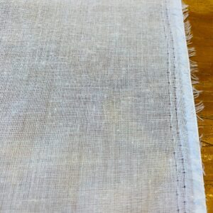 PLANTIONAL Woven Cotton Iron-On Fusible Interfacing: 44 inch X 2 Yards White Medium Weight 100% Cotton Single-Sided Interfacing for t-shirt quilts Blouses Dress Shirts Collars DIY Crafts Supplies