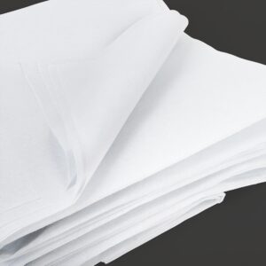 meneng fusible interfacing medium weight: 40"x3 yards white onesided nonwoven iron-on interlining fabric