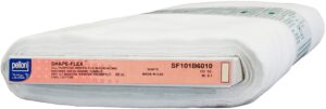 pellon white shape-flex woven fusible interfacing 60" x10yd