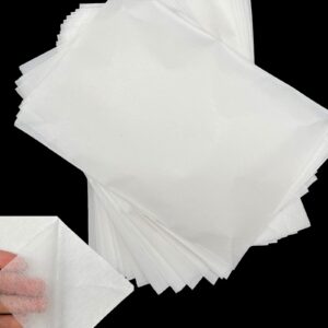 PLANTIONAL Medium Weight Fusible Bonding Web: 20 Sheets (8" x 12") Fusible Webbing for Fabric Applique DIY Crafts Supplies