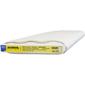 Pellon White Lutradur Interfacing 25 Grams X20yd, 20" x 20yd