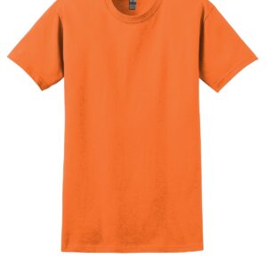 Gildan Men's G2000 Ultra Cotton Adult T-shirt, Safety Orange, Large