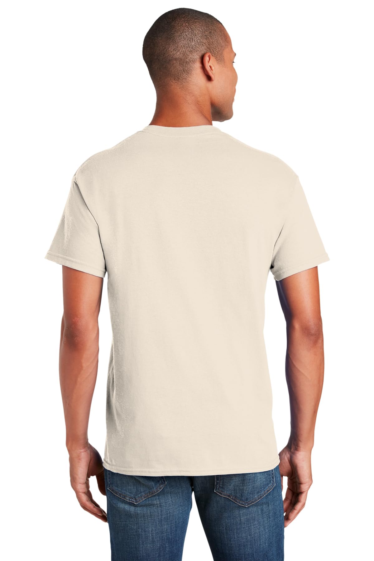 Gildan 5.4 oz Cotton T-shirt (5000) Tee X-Large Natural