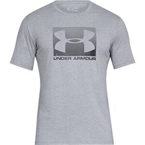 Under Armour Men's UA Boxed Sportstyle Short Sleeve T-Shirt XL Gray