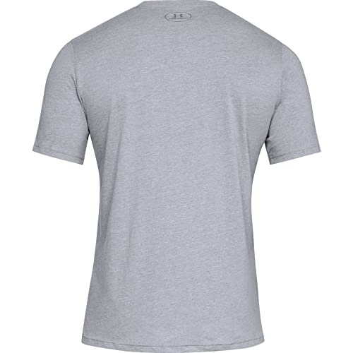 Under Armour Men's UA Boxed Sportstyle Short Sleeve T-Shirt XL Gray