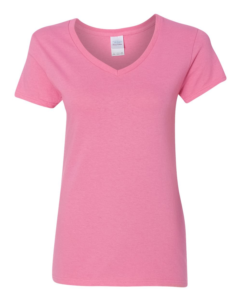 Gildan Women's Softstyle V-Neck T-Shirt - X-Large - Azalea