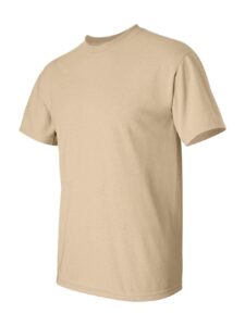 fashion gildan 2000 adult cotton t-shirt tan large