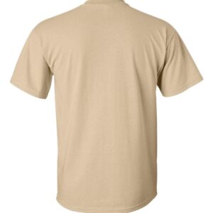 Fashion Gildan 2000 Adult Cotton T-Shirt Tan Large