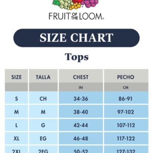 Fruit of the Loom Men's Recover Cotton T-Shirt Made with Sustainable, Low Impact Recycled Fiber, Ivory, Large