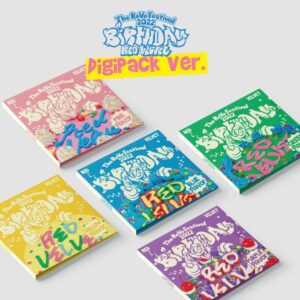 red velvet - the reve festival 2022 : birthday, digipack ver. (green flavor cover incl. album, preorder benefit, extra photocards)