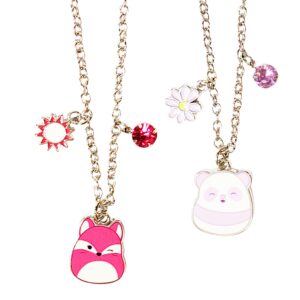 luv her squishmallow premium bff necklaces -squishmallow better girls jewelry - one squishmallow for you one for your bff - ages 3+