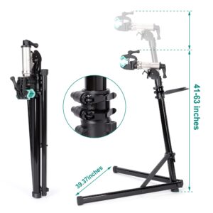 cyclists Bike Repair Stand(Max Load 110lbs)- Bike Stand for Workstand Maintenance - E Bike Repair Stand Bicycle Shop Home Mechanics for Mountain Bike and Road Bike