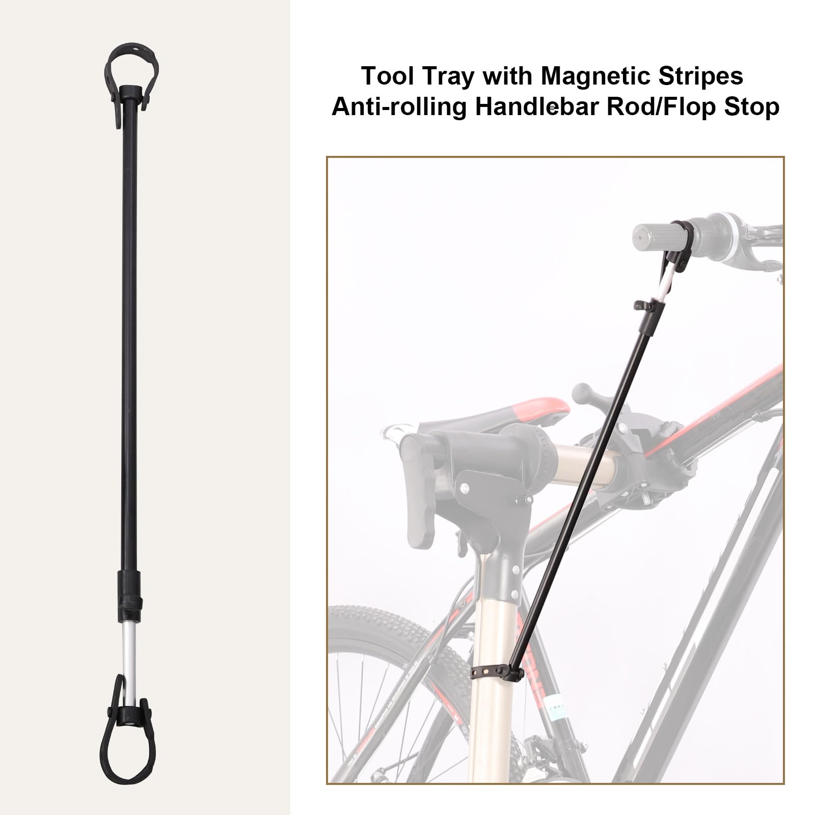 NOPAARD Heavy Duty Ebike Repair Stand Max 110 lbs, Portable Aluminum Bicycle Stand Manintenance Workstand, Made For Any Bike, Heavy E-bike, Mountain Bike, Road Bike, Folding Bike etc