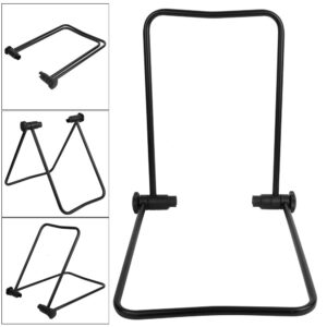 Rehomy Bike Floor Stand, Freestanding Bicycle Floor Parking Rack Stand for Indoor Outdoor Garage and Apartment Bike Storage Rack, Fit for 3-11. 5cm Tyre Width/Mountain/Road Bikes