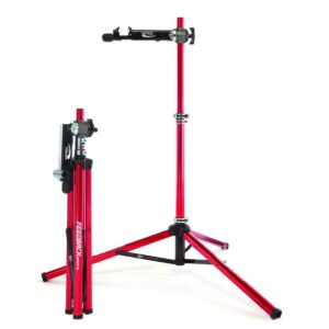 feedback sports ultralight bike repair stand (red)